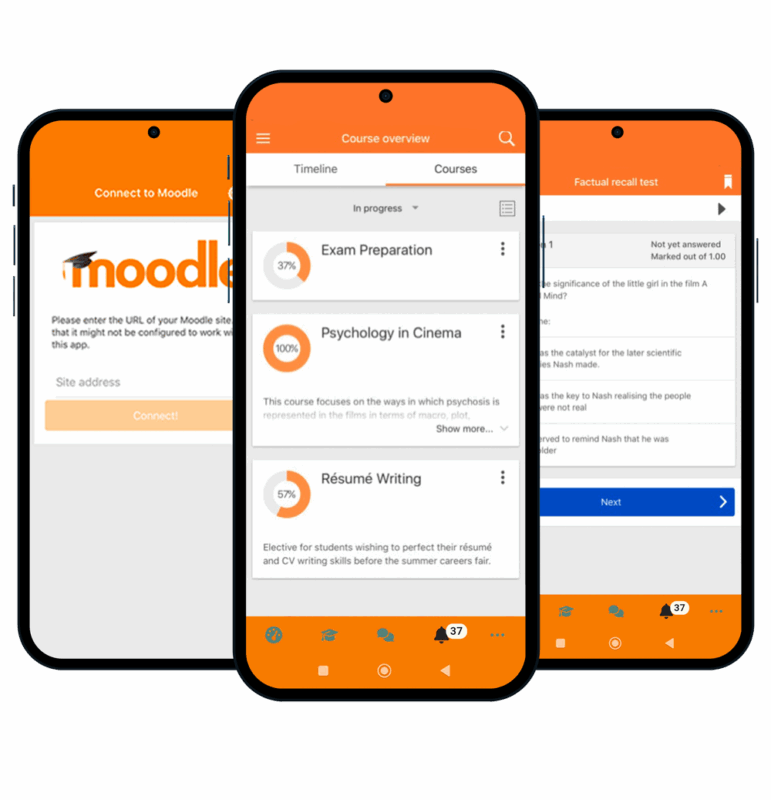 Personalización Moodle App | INTERNET YA